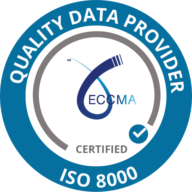 #ECCMA Certification of ISO data standards implementation - ECCMA