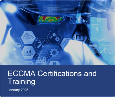 #ECCMA Certification of ISO data standards implementation - ECCMA