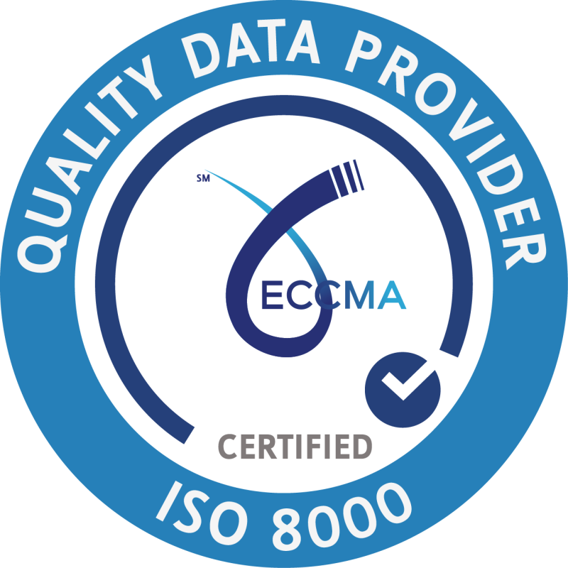 #ECCMA Certification of ISO data standards implementation - ECCMA