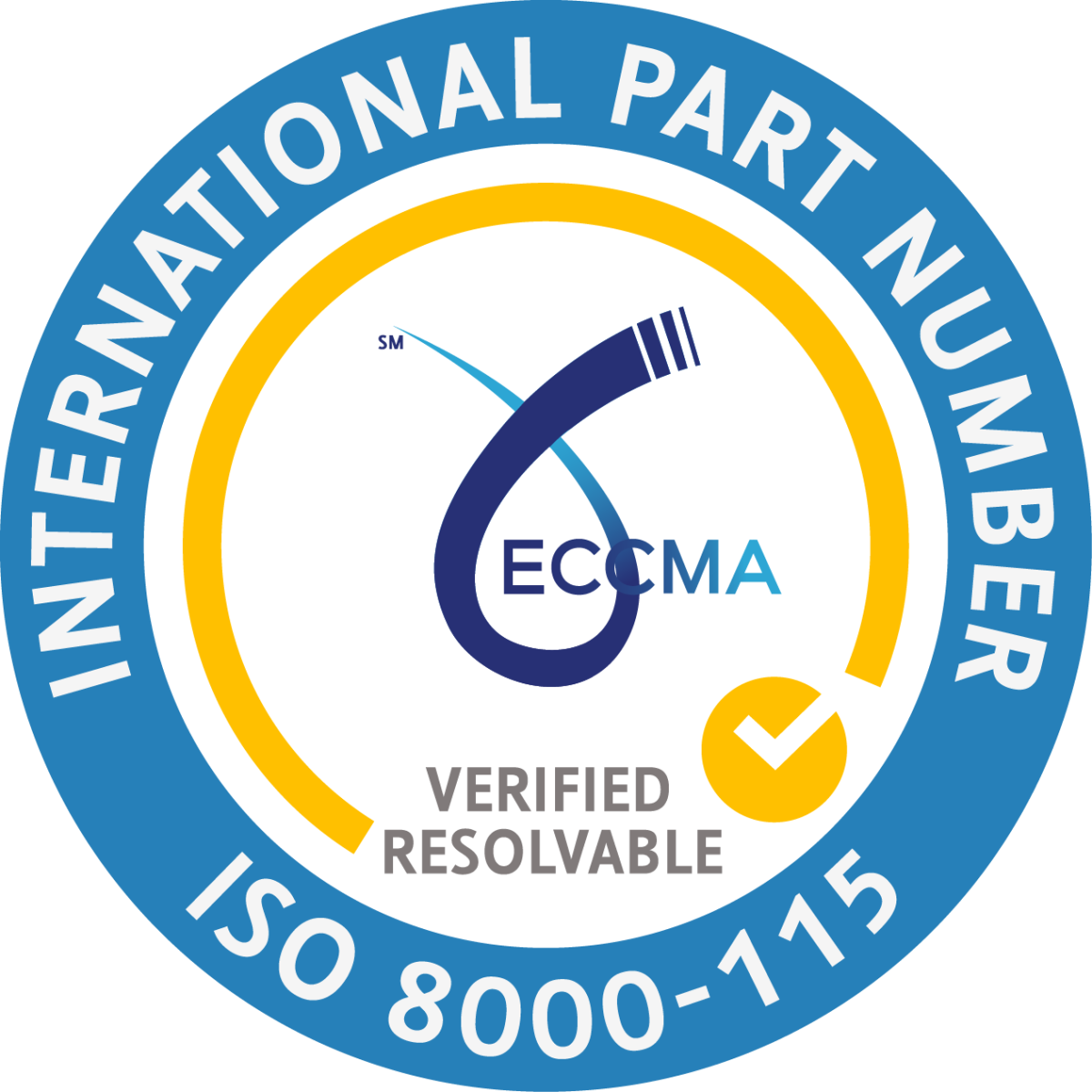 #ECCMA Certification of ISO data standards implementation - ECCMA