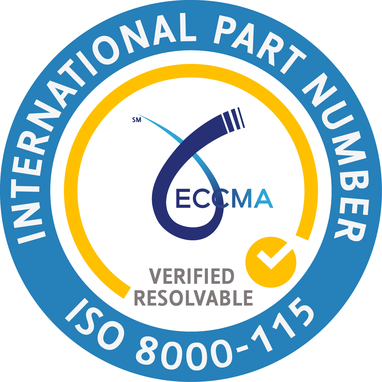 #ECCMA Certification of ISO data standards implementation - ECCMA